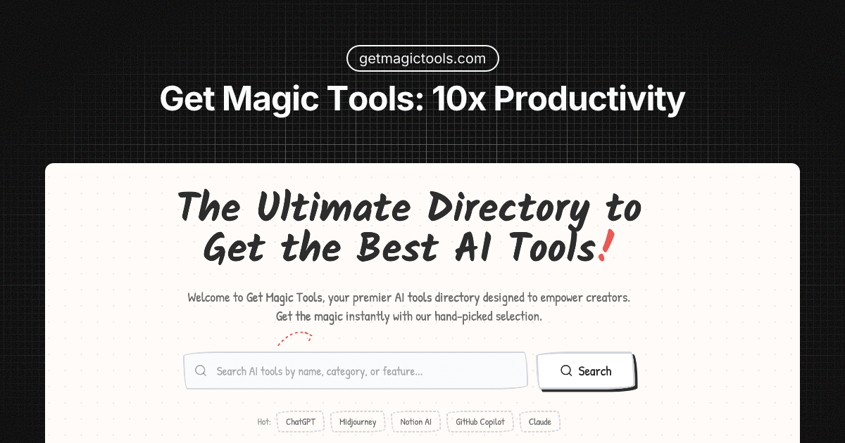 Get Magic Tools — HUNT0